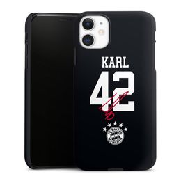 DeinDesign iPhone 11 Handy Premium Case Smartphone Handyh&uuml;lle Schutzh&uuml;lle matt Merchandise Fc Bayern M&uuml;nchen Lennart Karl Premium Case