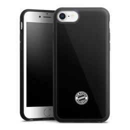 DeinDesign iPhone SE (2020) Handy Gallery Case Handyh&uuml;lle 9H Geh&auml;rtetes Glas R&uuml;ckseite H&uuml;lle Fc Bayern M&uuml;nchen Fcb Official Licensed Product Gallery Case