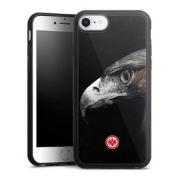 DeinDesign iPhone SE (2020) Handy Gallery Case Handyh&uuml;lle 9H Geh&auml;rtetes Glas R&uuml;ckseite H&uuml;lle Eintracht Frankfurt Official Licensed Product European Cup Gallery 