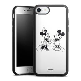 DeinDesign iPhone SE (2020) Handy Gallery Case Handyh&uuml;lle 9H Geh&auml;rtetes Glas R&uuml;ckseite H&uuml;lle Disney Valentine'S Day Gallery Case