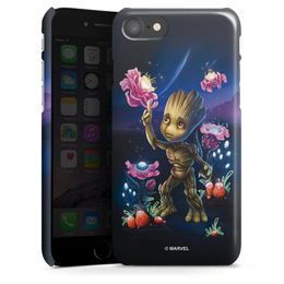 DeinDesign iPhone SE (2020) Handy Premium Case Smartphone Handyh&uuml;lle Schutzh&uuml;lle gl&auml;nzend Baby Groot Guardians Of The Galaxy Marvel Premium Case