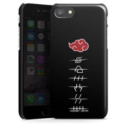 DeinDesign iPhone SE (2020) Handy Premium Case Smartphone Handyh&uuml;lle Schutzh&uuml;lle gl&auml;nzend Naruto Shippuden Akatsuki Official Licensed Product Premium Case