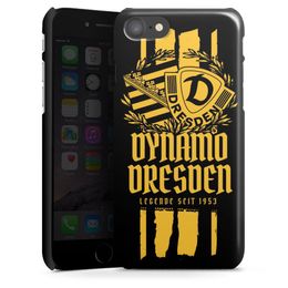 DeinDesign iPhone SE (2020) Handy Premium Case Smartphone Handyh&uuml;lle Schutzh&uuml;lle gl&auml;nzend Sgd Statement Sg Dynamo Dresden Premium Case