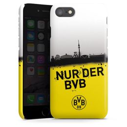 DeinDesign iPhone SE (2020) Handy Premium Case Smartphone Handyh&uuml;lle Schutzh&uuml;lle gl&auml;nzend Borussia Dortmund Statement Bvb Premium Case
