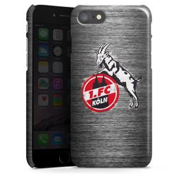 DeinDesign iPhone SE (2020) Handy Premium Case Smartphone Handyh&uuml;lle Schutzh&uuml;lle gl&auml;nzend Metallic Look Official Licensed Product 1. Fc K&ouml;ln Premium Case
