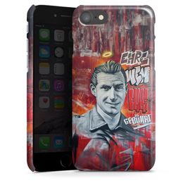 DeinDesign iPhone SE (2020) Handy Premium Case Smartphone Handyh&uuml;lle Schutzh&uuml;lle gl&auml;nzend 1. Fck 1. Fc Kaiserslautern Fritz Walter Premium Case