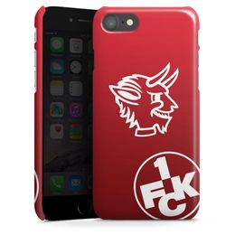 DeinDesign iPhone SE (2020) Handy Premium Case Smartphone Handyh&uuml;lle Schutzh&uuml;lle gl&auml;nzend 1. Fc Kaiserslautern Official Licensed Product Devil Premium Case