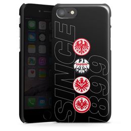 DeinDesign iPhone SE (2022) Handy Premium Case Smartphone Handyh&uuml;lle Schutzh&uuml;lle gl&auml;nzend Eagle Eintracht Frankfurt Logo Premium Case