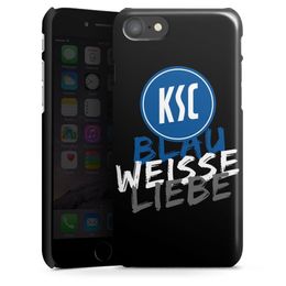 DeinDesign iPhone SE (2020) Handy Premium Case Smartphone Handyh&uuml;lle Schutzh&uuml;lle gl&auml;nzend Ksc Official Licensed Product Karlsruher Sc Premium Case