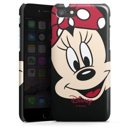 DeinDesign iPhone SE (2022) Handy Premium Case Smartphone Handyh&uuml;lle Schutzh&uuml;lle gl&auml;nzend Minnie Mouse Official Licensed Product Disney Premium Case