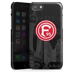 DeinDesign iPhone SE (2020) Handy Premium Case Smartphone Handyh&uuml;lle Schutzh&uuml;lle gl&auml;nzend Logo Official Licensed Product Fortuna D&uuml;sseldorf Premium Case