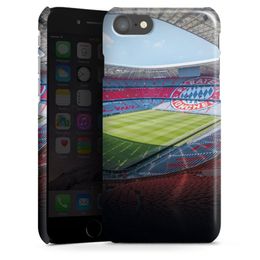 DeinDesign iPhone SE (2020) Handy Premium Case Smartphone Handyh&uuml;lle Schutzh&uuml;lle gl&auml;nzend Fc Bayern M&uuml;nchen Stadium Fcb Premium Case