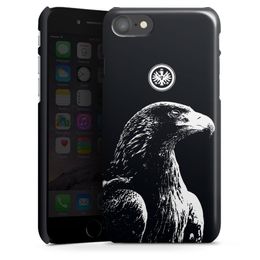 DeinDesign iPhone SE (2020) Handy Premium Case Smartphone Handyh&uuml;lle Schutzh&uuml;lle gl&auml;nzend Official Licensed Product Eintracht Frankfurt Attila Premium Case
