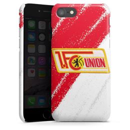 DeinDesign iPhone SE (2020) Handy Premium Case Smartphone Handyh&uuml;lle Schutzh&uuml;lle gl&auml;nzend 1. Fc Union Berlin Logo Official Licensed Product Premium Case