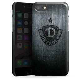 DeinDesign iPhone SE (2020) Handy Premium Case Smartphone Handyh&uuml;lle Schutzh&uuml;lle gl&auml;nzend Sg Dynamo Dresden Official Licensed Product Vintage Premium Case