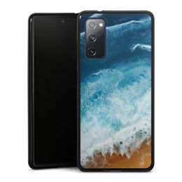 DeinDesign Galaxy S20 FE 5G Handy Silikon H&uuml;lle Case schwarz Handyh&uuml;lle Summer Water Beach