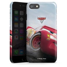 DeinDesign iPhone SE (2022) Handy Premium Case Smartphone Handyh&uuml;lle Schutzh&uuml;lle gl&auml;nzend Official Licensed Product Cars Lightning Mcqueen 95 Premium Case