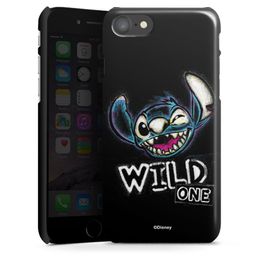 DeinDesign iPhone SE (2020) Handy Premium Case Smartphone Handyh&uuml;lle Schutzh&uuml;lle gl&auml;nzend Lilo & Stitch Official Licensed Product Disney Premium Case