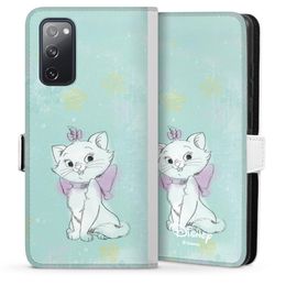 DeinDesign Galaxy S20 FE Handy Klapph&uuml;lle Handyh&uuml;lle aus Kunst Leder wei&szlig; Flip Case Aristocats Mary Disney Official Licensed Product Sideflip mit Lasche