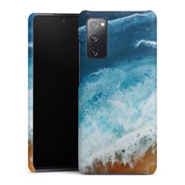 DeinDesign Galaxy S20 FE 5G Handy Premium Case Smartphone Handyh&uuml;lle Schutzh&uuml;lle matt Summer Water Beach Premium Case