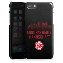 DeinDesign iPhone SE (2020) Handy Premium Case Smartphone Handyh&uuml;lle Schutzh&uuml;lle gl&auml;nzend Merchandise European Cup Eintracht Frankfurt Premium Case