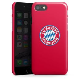 DeinDesign iPhone SE (2022) Handy Premium Case Smartphone Handyh&uuml;lle Schutzh&uuml;lle gl&auml;nzend Fc Bayern M&uuml;nchen Fcb Logo Premium Case