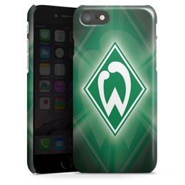 DeinDesign iPhone SE (2020) Handy Premium Case Smartphone Handyh&uuml;lle Schutzh&uuml;lle gl&auml;nzend Coat Of Arms Official Licensed Product Sv Werder Bremen Premium Case