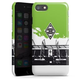 DeinDesign iPhone SE (2022) Handy Premium Case Smartphone Handyh&uuml;lle Schutzh&uuml;lle gl&auml;nzend Borussia M&ouml;nchengladbach Stadium Merchandise Premium Case