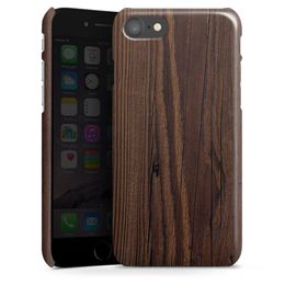 DeinDesign iPhone SE (2022) Handy Premium Case Smartphone Handyh&uuml;lle Schutzh&uuml;lle gl&auml;nzend Nut Tree Wood Wooden Look Premium Case