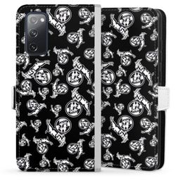 DeinDesign Galaxy S20 FE Handy Klapph&uuml;lle Handyh&uuml;lle aus Kunst Leder wei&szlig; Flip Case Muster Official Licensed Product 1. Fc K&ouml;ln Sideflip mit Lasche
