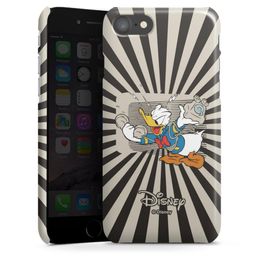 DeinDesign iPhone SE (2020) Handy Premium Case Smartphone Handyh&uuml;lle Schutzh&uuml;lle gl&auml;nzend Disney Official Licensed Product Donald Duck Premium Case