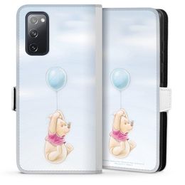 DeinDesign Galaxy S20 FE Handy Klapph&uuml;lle Handyh&uuml;lle aus Kunst Leder wei&szlig; Flip Case Official Licensed Product Disney Winnie The Pooh Sideflip mit Lasche