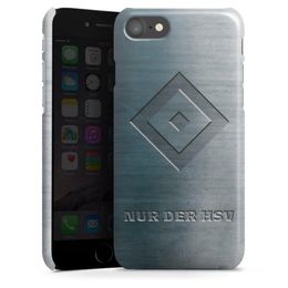 DeinDesign iPhone SE (2020) Handy Premium Case Smartphone Handyh&uuml;lle Schutzh&uuml;lle gl&auml;nzend Hsv Metallic Look Hamburger Sv Premium Case