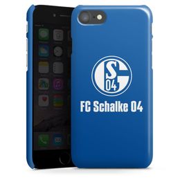 DeinDesign iPhone SE (2020) Handy Premium Case Smartphone Handyh&uuml;lle Schutzh&uuml;lle gl&auml;nzend Official Licensed Product Logo Fc Schalke 04 Premium Case