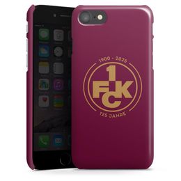 DeinDesign iPhone SE (2020) Handy Premium Case Smartphone Handyh&uuml;lle Schutzh&uuml;lle gl&auml;nzend 125 Jahre 1. Fc Kaiserslautern 1. Fck Premium Case