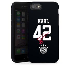 DeinDesign iPhone SE (2020) Handy Panzer Handyh&uuml;lle robuste Outdoor H&uuml;lle Schutzh&uuml;lle matt Merchandise Lennart Karl Fc Bayern M&uuml;nchen Tough Case