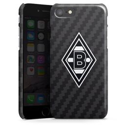DeinDesign iPhone SE (2020) Handy Premium Case Smartphone Handyh&uuml;lle Schutzh&uuml;lle gl&auml;nzend Gladbach Carbon Borussia M&ouml;nchengladbach Premium Case