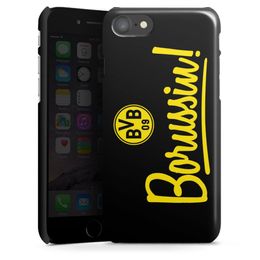 DeinDesign iPhone SE (2020) Handy Premium Case Smartphone Handyh&uuml;lle Schutzh&uuml;lle gl&auml;nzend Borussia Dortmund Soccer Bvb Premium Case
