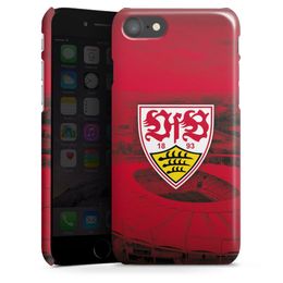 DeinDesign iPhone SE (2020) Handy Premium Case Smartphone Handyh&uuml;lle Schutzh&uuml;lle gl&auml;nzend Vfb Stuttgart Official Licensed Product Stadium Premium Case