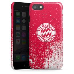 DeinDesign iPhone SE (2020) Handy Premium Case Smartphone Handyh&uuml;lle Schutzh&uuml;lle gl&auml;nzend Fcb Official Licensed Product Fc Bayern M&uuml;nchen Premium Case