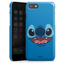 DeinDesign iPhone SE (2020) Handy Premium Case Smartphone Handyh&uuml;lle Schutzh&uuml;lle gl&auml;nzend Disney Lilo & Stitch Official Licensed Product Premium Case