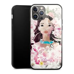 DeinDesign iPhone 12 Pro Handy Slim Case extra d&uuml;nn Silikon Handyh&uuml;lle schwarz H&uuml;lle Disney Pocahontas Official Licensed Product Silikon Slim Case