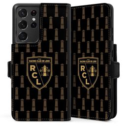 DeinDesign Galaxy S21 Ultra 5G Handy Klapph&uuml;lle Handyh&uuml;lle aus Kunst Leder schwarz Flip Case Rcl Soccer Jersey Sideflip mit Lasche
