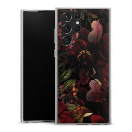DeinDesign Galaxy S22 Ultra Handy Silikon H&uuml;lle Case transparent Handyh&uuml;lle Flowers Meadow Utart Silikon Case