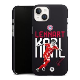 DeinDesign iPhone 14 Handy Premium Case Smartphone Handyh&uuml;lle Schutzh&uuml;lle matt Official Licensed Product Fcb Lennart Karl Premium Case