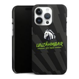 DeinDesign iPhone 14 Pro Handy Premium Case Smartphone Handyh&uuml;lle Schutzh&uuml;lle matt Horse Borussia M&ouml;nchengladbach Official Licensed Product Premium Case