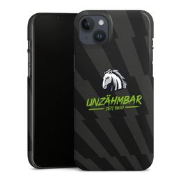DeinDesign iPhone 14 Plus Handy Premium Case Smartphone Handyh&uuml;lle Schutzh&uuml;lle gl&auml;nzend Horse Borussia M&ouml;nchengladbach Official Licensed Product Premium Case