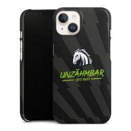 DeinDesign iPhone 14 Handy Premium Case Smartphone Handyh&uuml;lle Schutzh&uuml;lle gl&auml;nzend Horse Borussia M&ouml;nchengladbach Official Licensed Product Premium Case