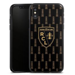 DeinDesign iPhone X Handy Silikon H&uuml;lle Case schwarz Handyh&uuml;lle Rcl Soccer Jersey