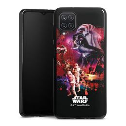 DeinDesign Galaxy A12 Handy Silikon H&uuml;lle Case schwarz Handyh&uuml;lle Merchandise Star Wars Darth Vader